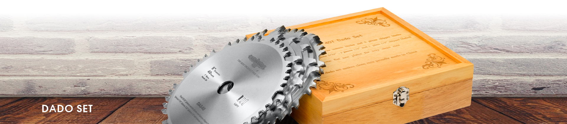 DADO Set | Adjustable Widths | GOLDEN EAGLE SAW BLADE